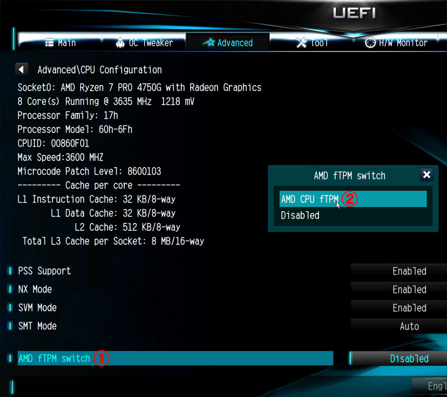 Windows 11を動作させる(TPM2.0の設定方法について) - PCまなぶ